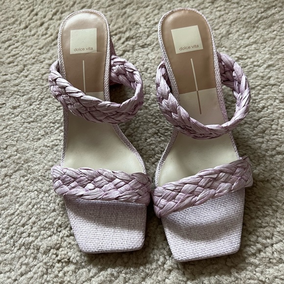 Dolce Vita | Shoes | Never Worn Dolce Vita Purple Braided Heels | Poshmark